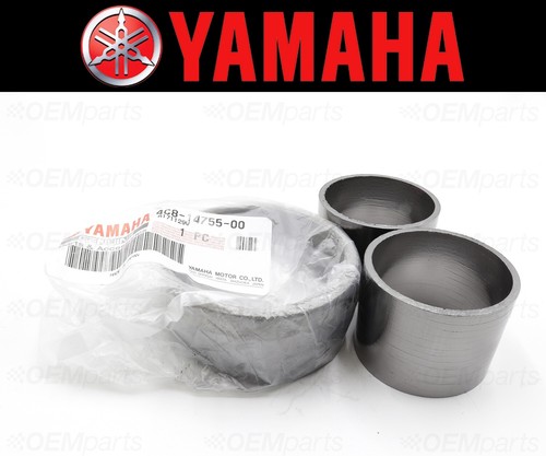 Set of (3) Yamaha YZF-R1 Exhaust Muffler Silencer Pipe Connector Joint ...