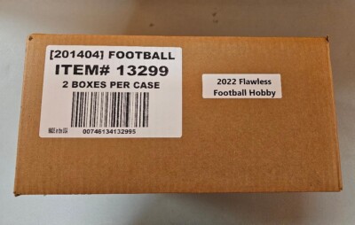 2022 PANINI FLAWLESS FOOTBALL FACTORY SEALED 2 BOX HOBBY CASE NFL | eBay