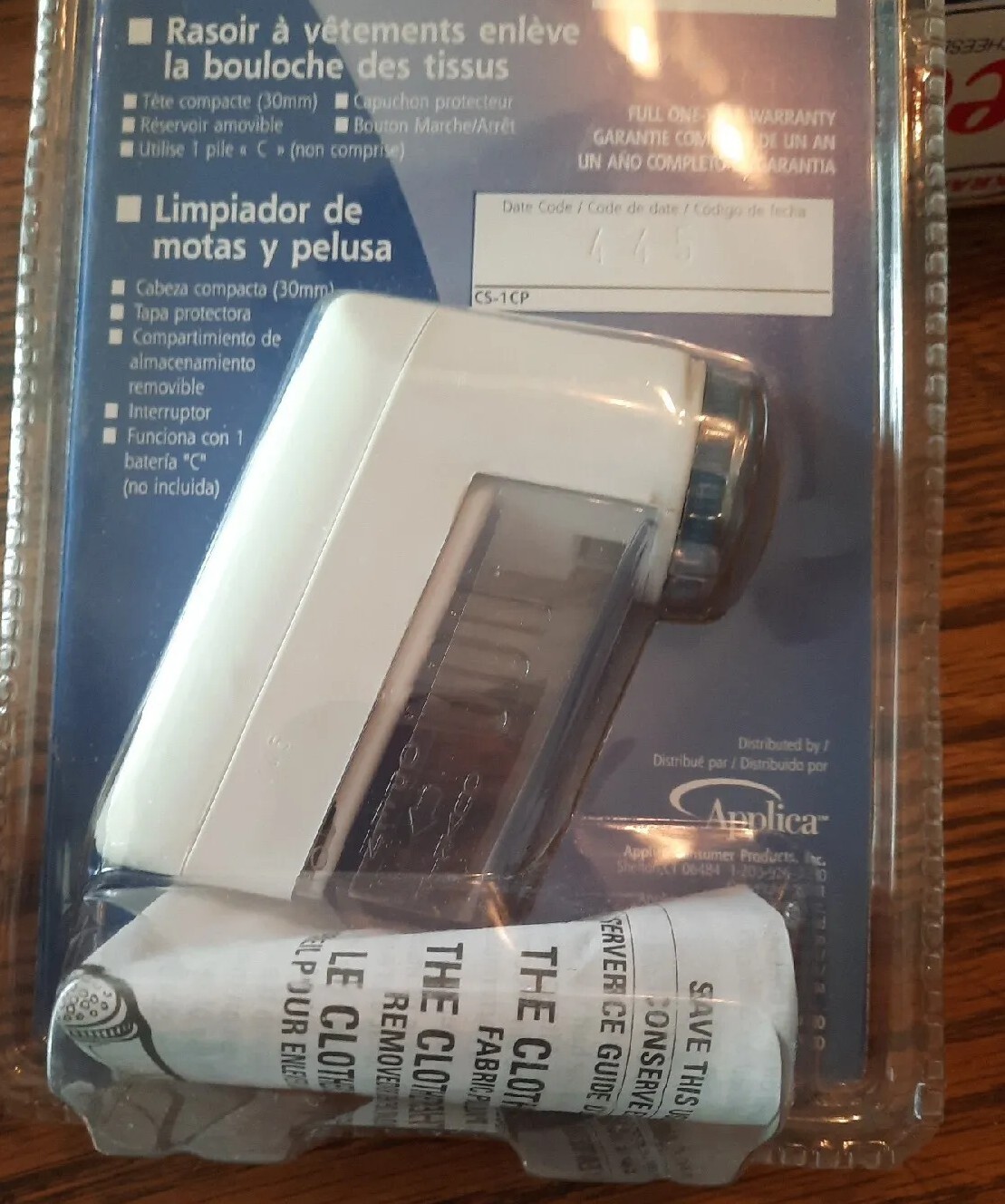 Windmere Clothes Shaver Cordless Fabric Pill Remover Sealed Package | eBay