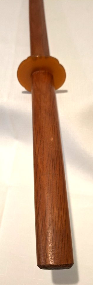 Japanese Vintage Oak Wooden BOKKEN Training Sword Samurai Martial Arts ...