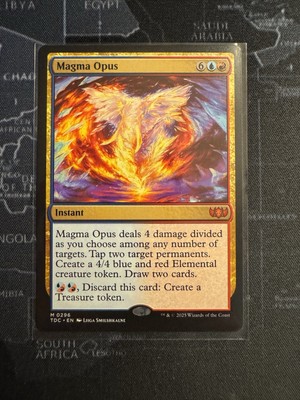 x1 Magma Opus M MTG Commander: Tarkir: Dragonstorm M/NM, English | eBay