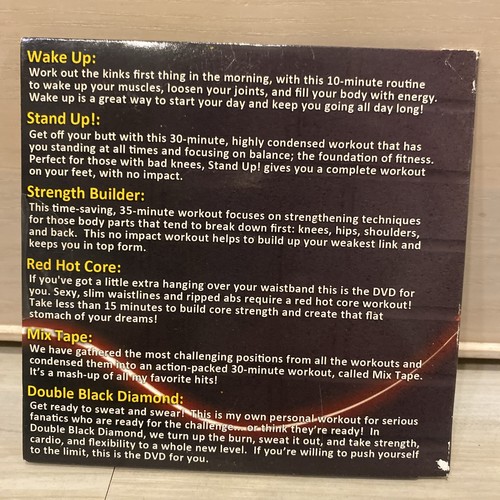 DDP Yoga Diamond Dallas Page DVD discs 3 and 4 Side Sealed NEW | eBay