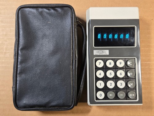Unisonic MINI Calculator VFD Display Very Clean Condition - Working ...