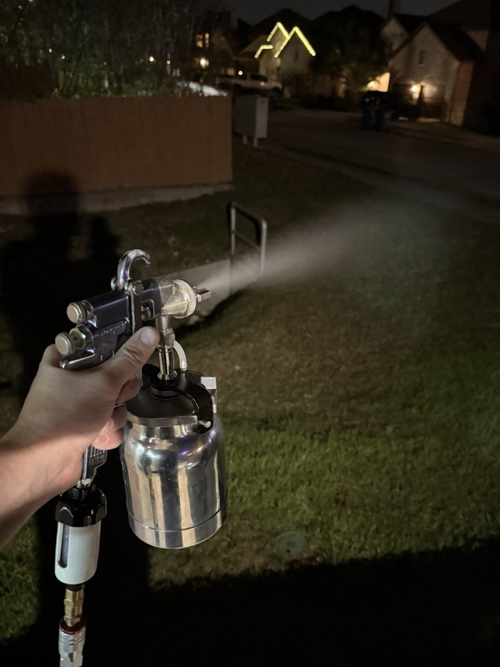 BINKS 2001 Conventional Spray Gun + BINKS Drip Proof 2 Cup ,New Seal ...