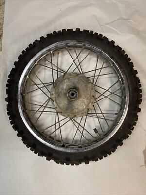 Suzuki RM50 front wheel 1977-78 | eBay