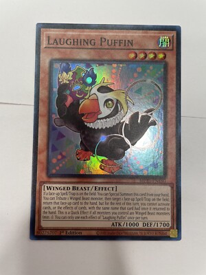 Yugioh x1 Laughing Puffin MP23-EN180 Super Rare 1st Edition (Near Mint ...