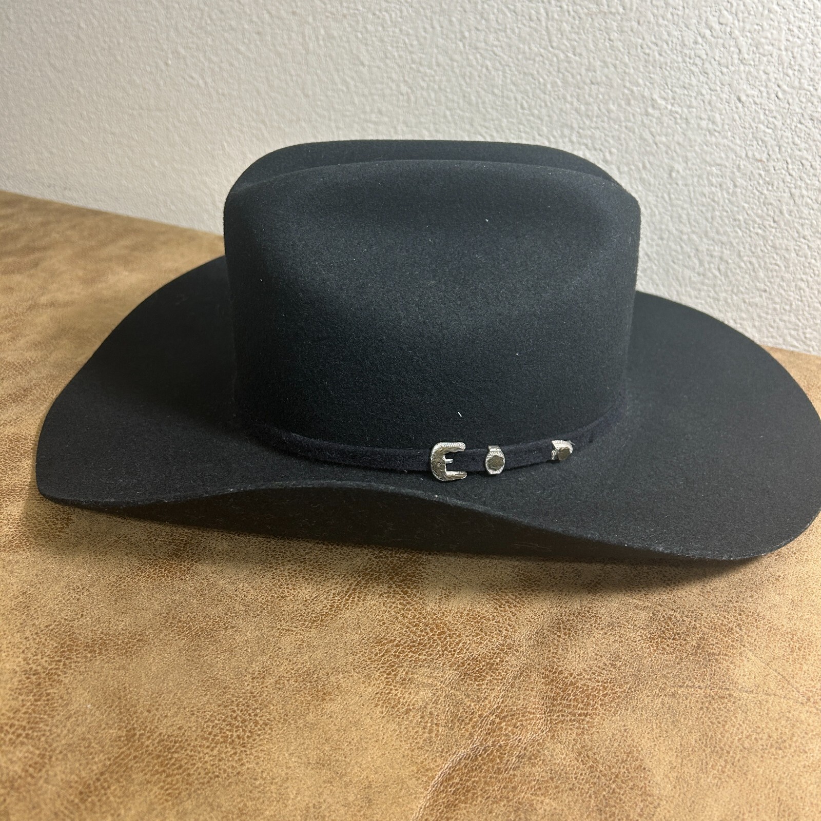 STETSON Stallion Cowboy Hat Black XX Premium Wool 6-7… - Gem