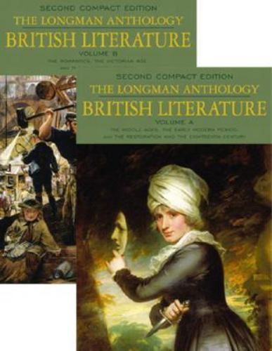Damrosch Ser.: Longman Anthology of British Literature Vol. A and B ...