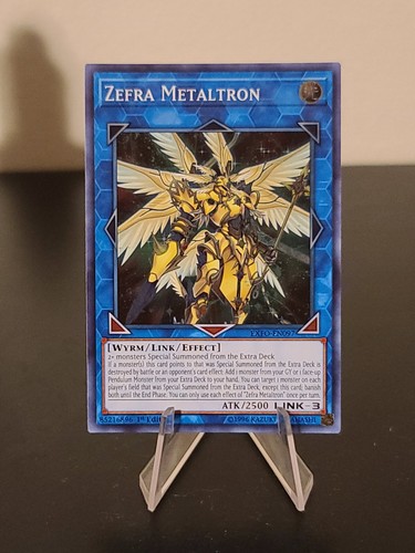 Yu-Gi-Oh! Zefra Metaltron EXFO-EN097 Super Rare Unlimited NM/M x1 ...