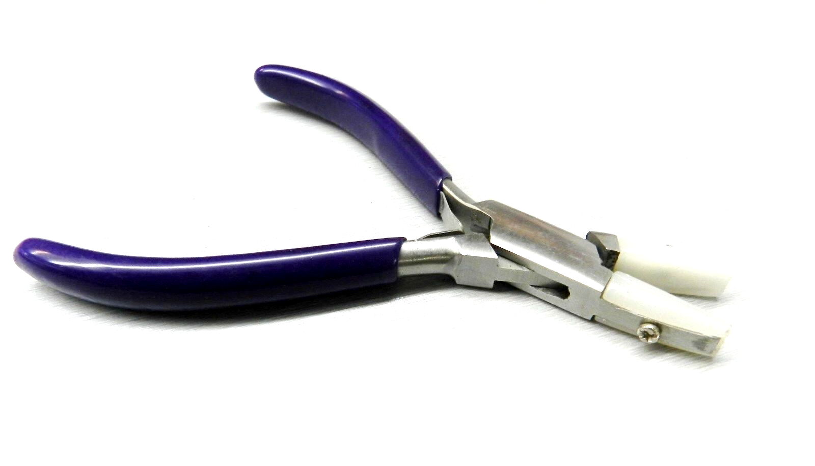 Pliers Flat Nylon Jaws Nose Jewelry Bead Wire Work Tool Straighten Wire ...