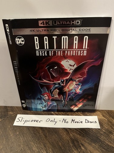 Batman: Mask of the Phantom 4k Blu-ray Slipcover Only No Movie Discs Slip Only 883929800261| eBay