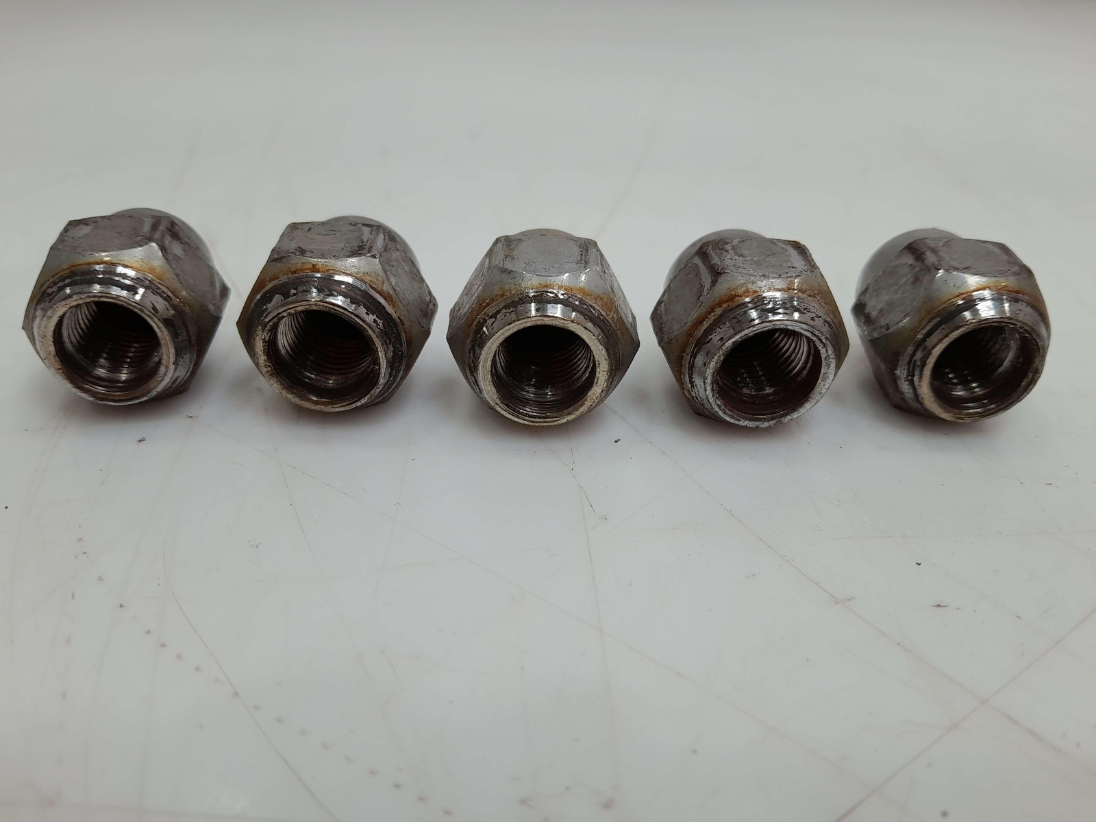 Genuine Nissan Chrome Wheel Nuts Set of Five 40224-ZP50A Altima Armada ...