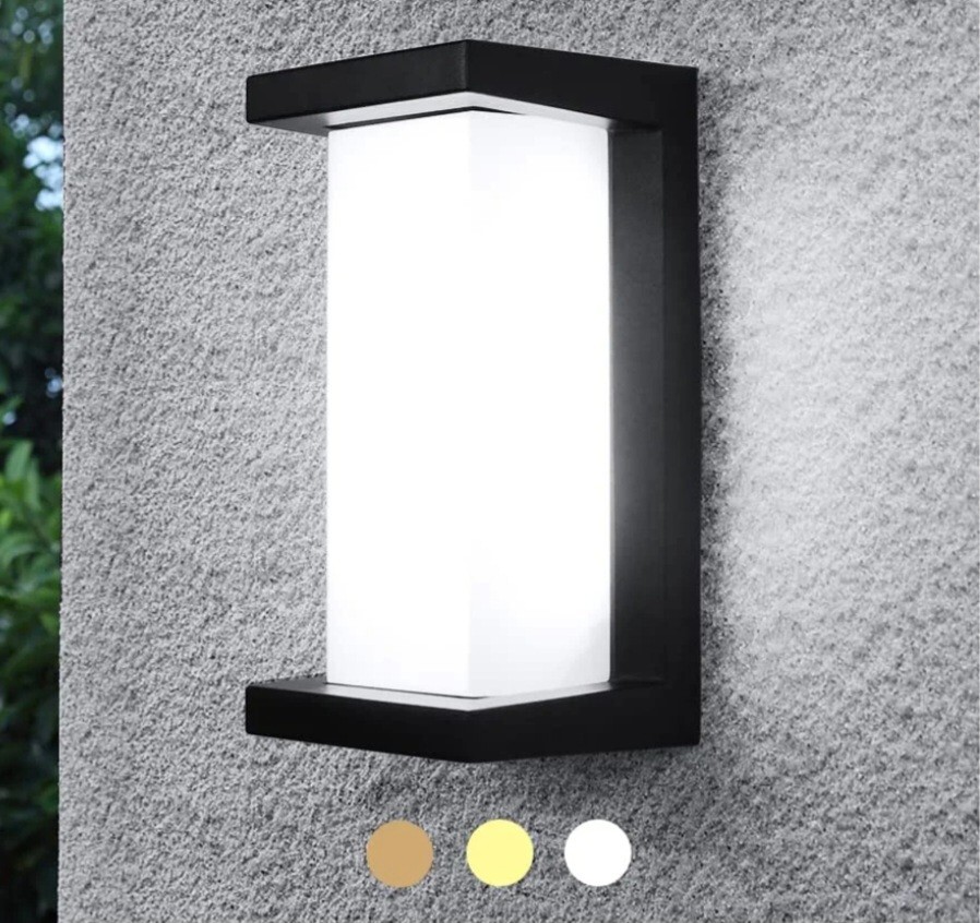Sytmhoe Modern Outdoor Wall Scone Light 24W-LED Light Fixture-3 ...