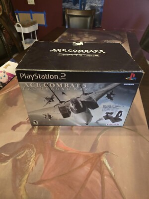 HORI Flight Stick 2 Ace Combat 5 PS2 PlayStation 2 Flight Simulator ...