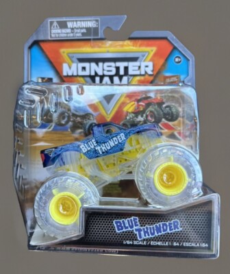 2024 MONSTER JAM Blue Thunder Ghost Crew (CHASE) Series 36 | eBay