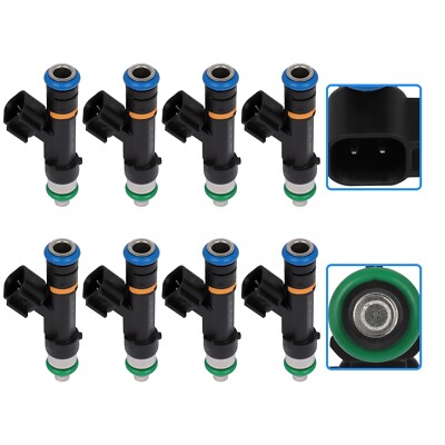 8 Fuel Injectors For Ford F-150 Expedition E-150 E-250 F-250 Super Duty ...