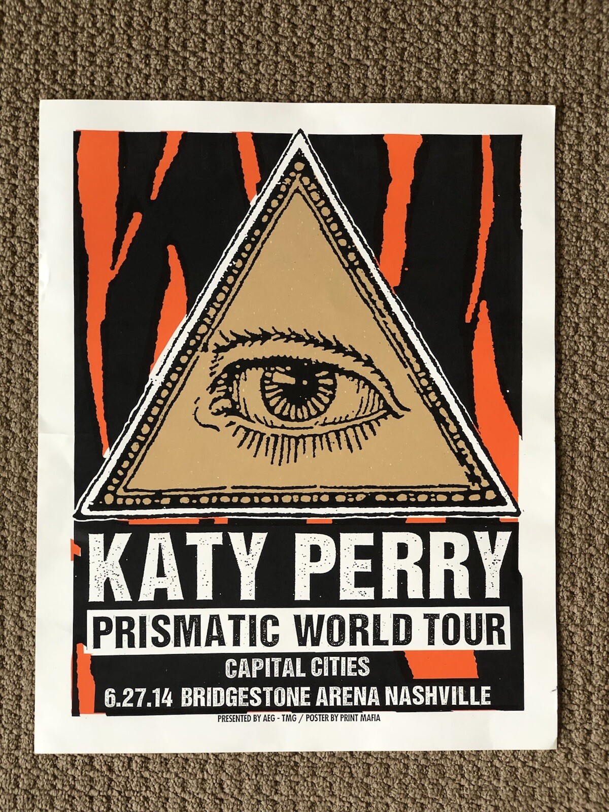 Katy Perry Prismatic Tour Poster