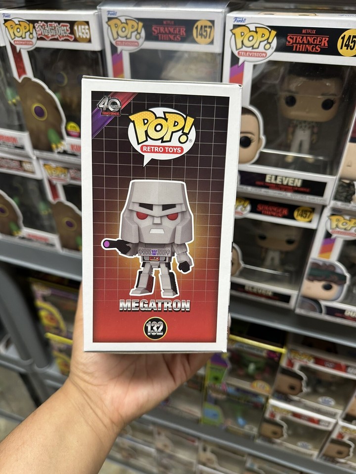 Funko Pop! 40 Years Transformers: Generation 1 Megatron Pop! Vinyl ...