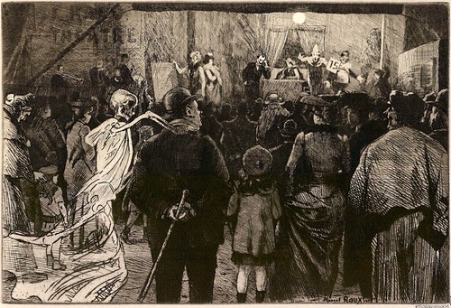 MARCEL ROUX DANSE MACABRE ILLUSTRATION ART GICLEE PRINT FINE CANVAS | eBay