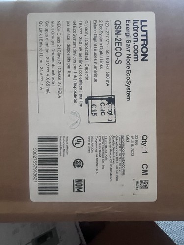 LUTRON QSN-2ECO-S Ecosystem Energi Savr Node | eBay