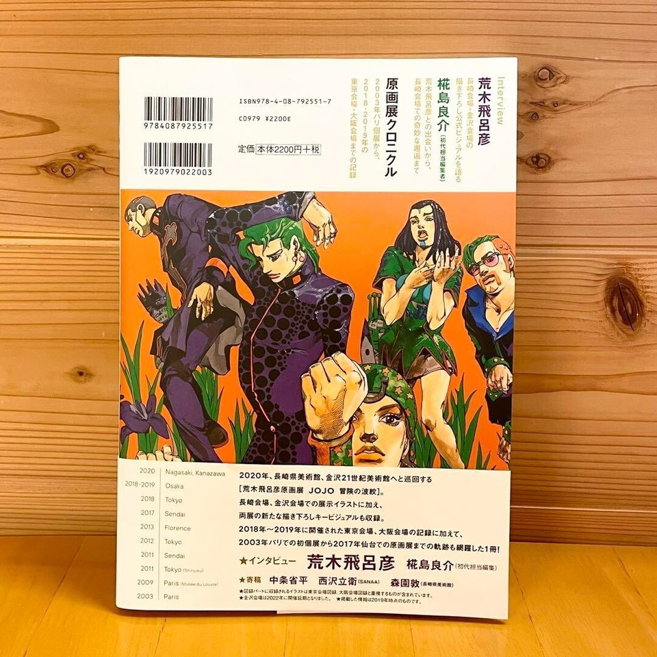 JOJOnicle Hirohiko Araki JoJo's Bizarre Adventure Official Art Book Pre-owned | eBay Australia