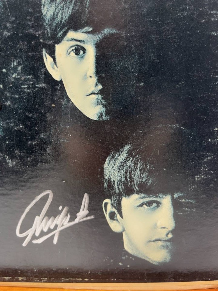 The Beatles Autographed Lp Record Album W/ Coa Signed By 3 Members ...