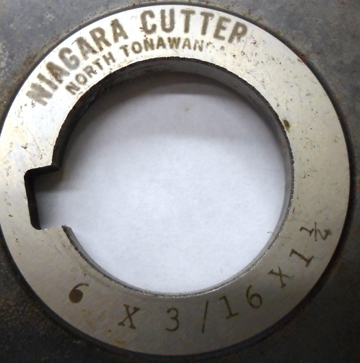 NIAGARA CUTTER INC CUTTER 6X3/16X1 1/4, 5/16" KEYWAY, 42 TEETH | eBay