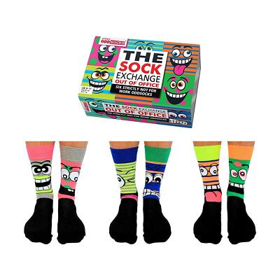 Mens Odd Socks Out of Office Funky Mismatched 6 US 7-12 United Oddsocks ...
