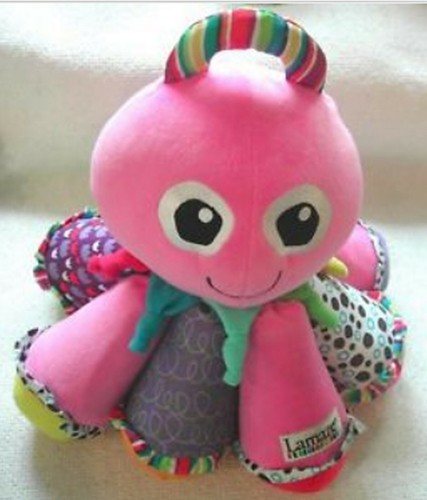 LAMAZE OCTOTUNES MUSICAL SENSORY TOY OCTOPUS - Pink, Yellow, Orange ...