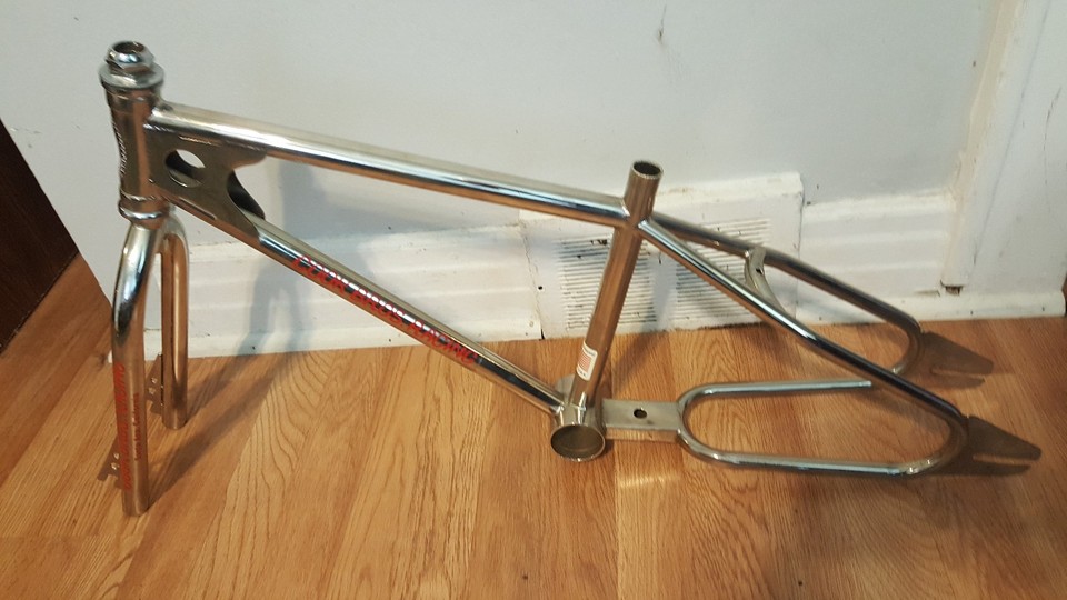 OLD SCHOOL BMX 1977 COOK BROS MINI PROTOTYPE FRAME FORKS HEADSET ...