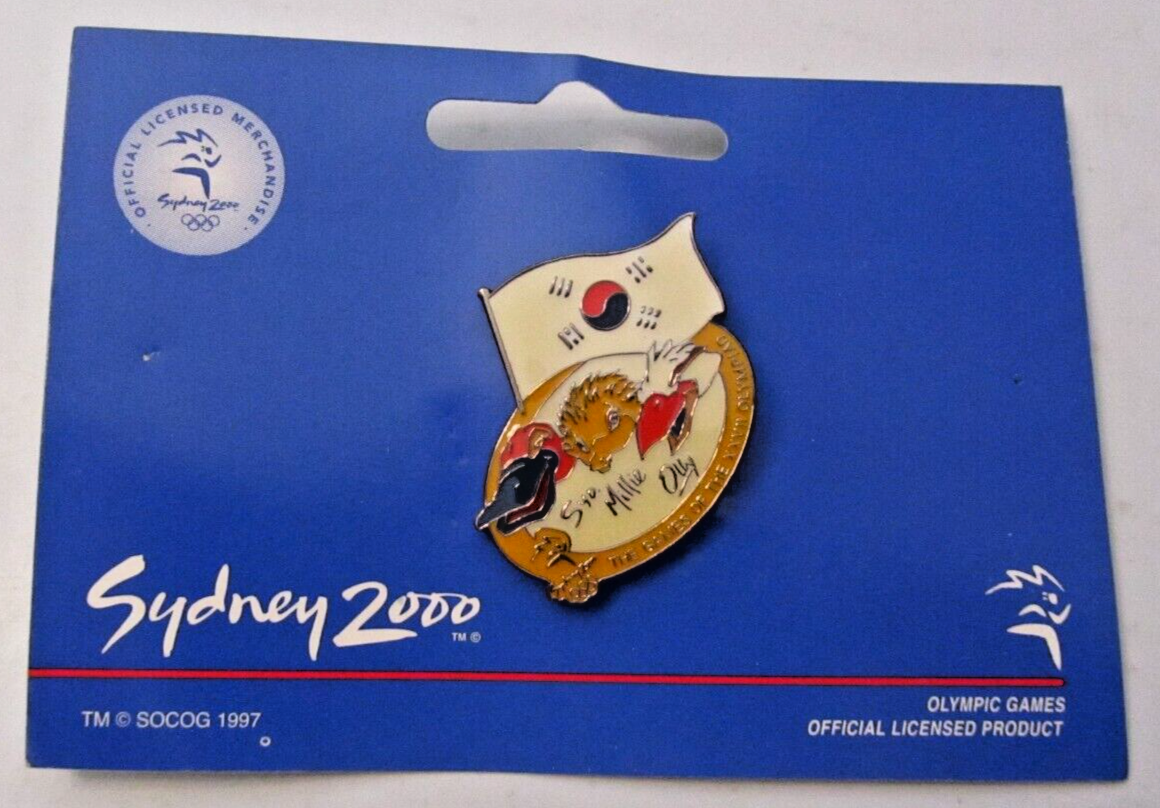 Sydney 2000 Olympic Pin Syd Millie Olly Korea | eBay