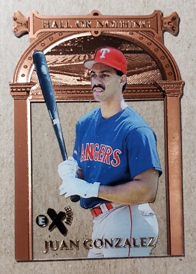 1997 Skybox E-X2000 Hall or Nothing Juan Gonzalez #13 Texas Rangers | eBay