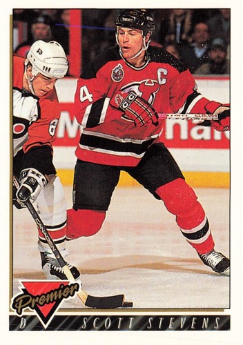 Scott Stevens 1993 Topps Premier #80 New Jersey Devils | eBay