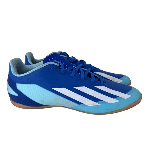 Adidas X Crazyfast.4 Indoor Soccer Shoes IE1585 Blue Men's Size 12 | eBay