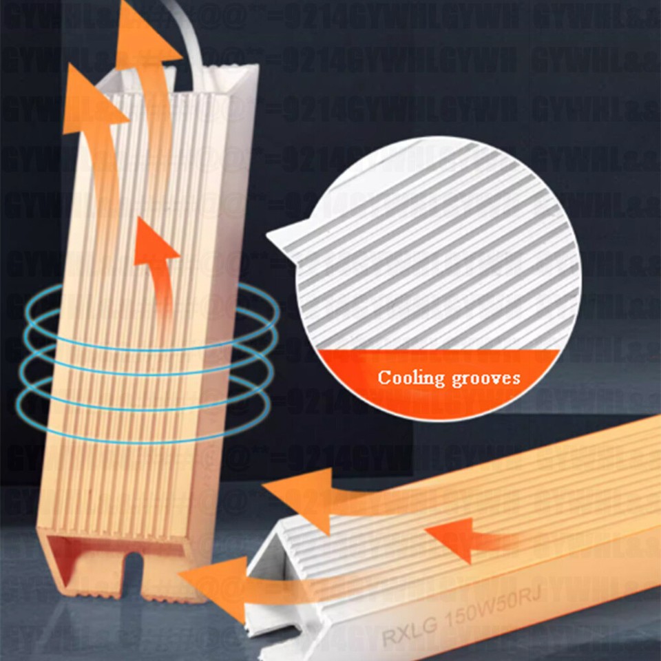 RXLG Aluminum Shell High Power Servo Inverter Resistor Braking Resistor ...