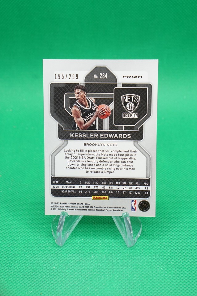 2021-22 Prizm Base Prizms Red SP /299 #284 Kessler Edwards BG6 | eBay