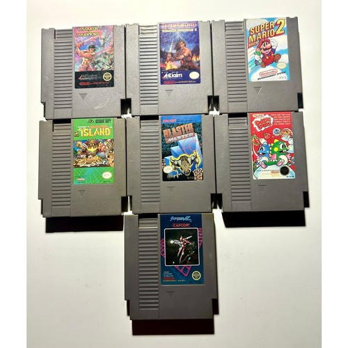 Nintendo NES Side Scrollers game bundle Video Game lot🔥Works Authentic ...
