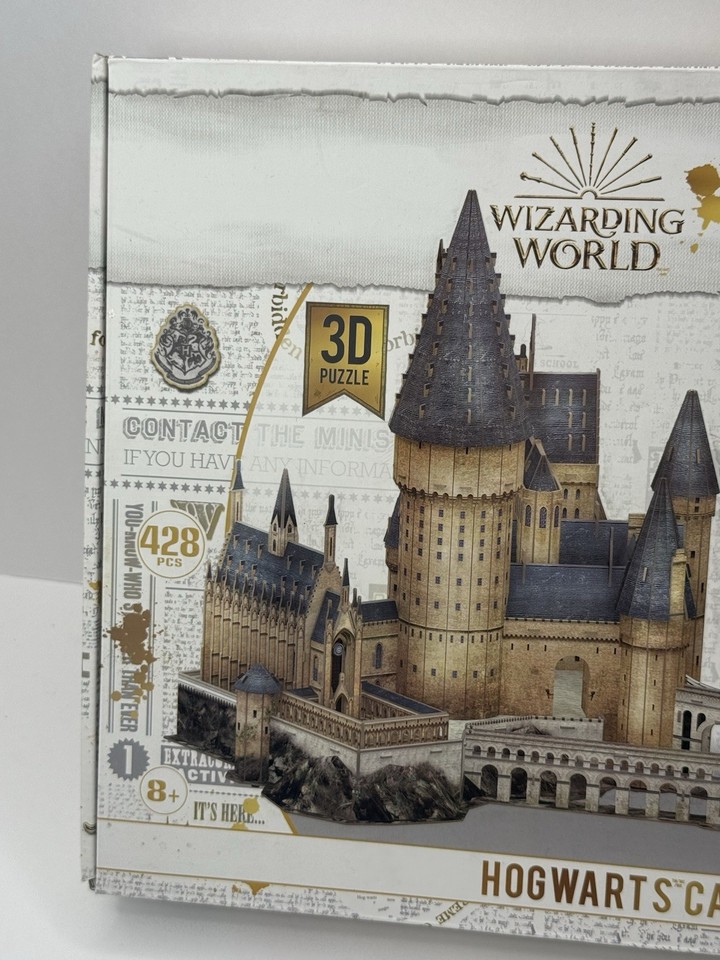 Wizarding World Cityscape Harry Potter: Hogwarts Castle 3D Puzzle BRAND ...