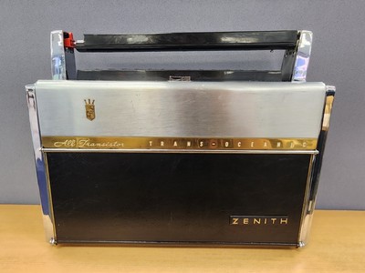 Vtg Zenith Royal 1000-D All Transistor Trans-Oceanic Multiband Radio ...