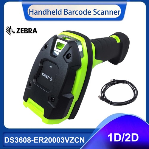 Zebra DS3608-ER20003VZCN Ultra-Rugged Handheld 2D Corded Barcode ...