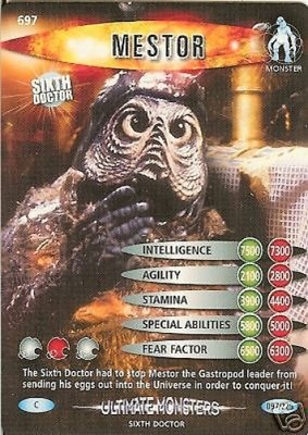 DR WHO ULTIMATE MONSTERS 697 MESTOR | eBay UK