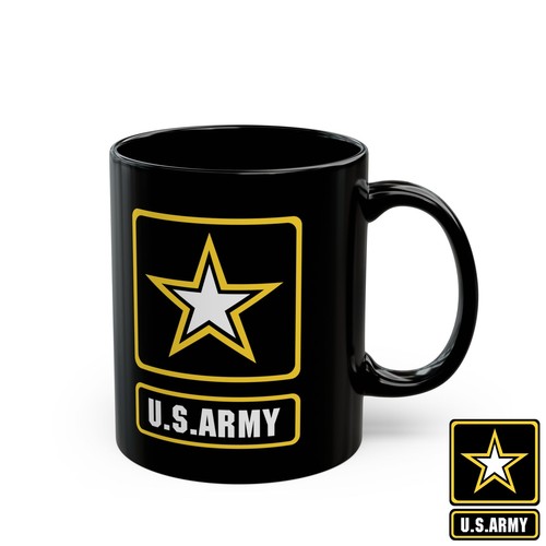 US Army Coffee Mug, United States Army Logo Cup, Military Veterans ...