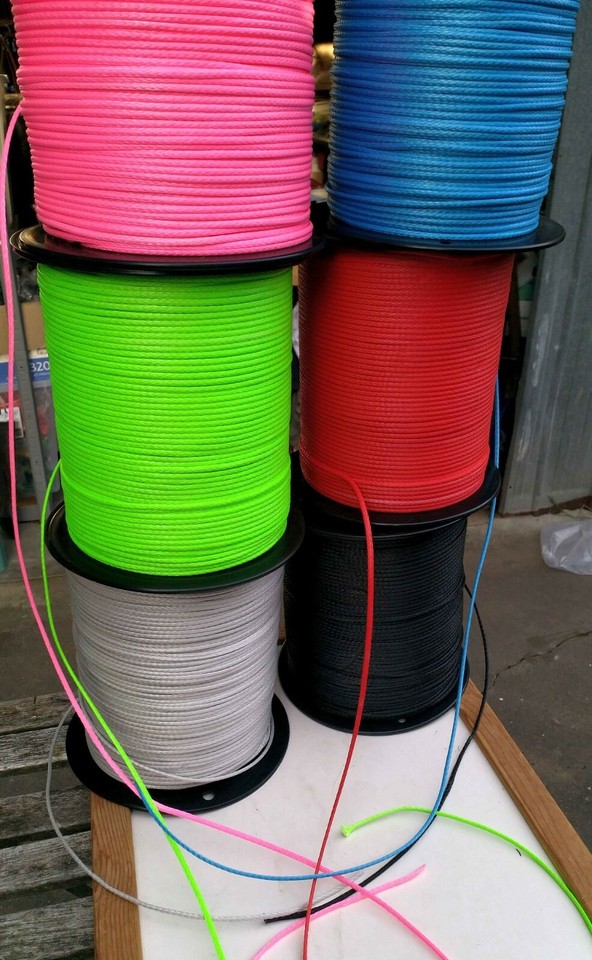 3mm X 5m Black Dyneema SK78 Fiber Synthetic Winch Marine fishing rope ...