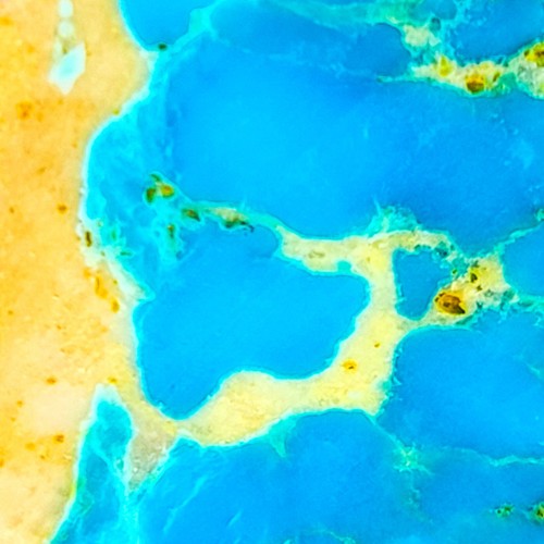 GS900 Hardy Pit Kingman turquoise rough slabs 64 grams; lapidary | eBay