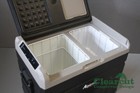 12v Compressor Duel Fridge Freezer, 45L, Dual Temp Compartments to -18c ...