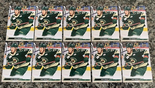 Nick Swaney Minnesota Wild RC 2022-23 Upper Deck Iowa Wild Team Set 10 ...