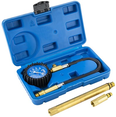 Draper Compression Tester with 10mm 12mm 14mm 18mm Adaptors & Long ...