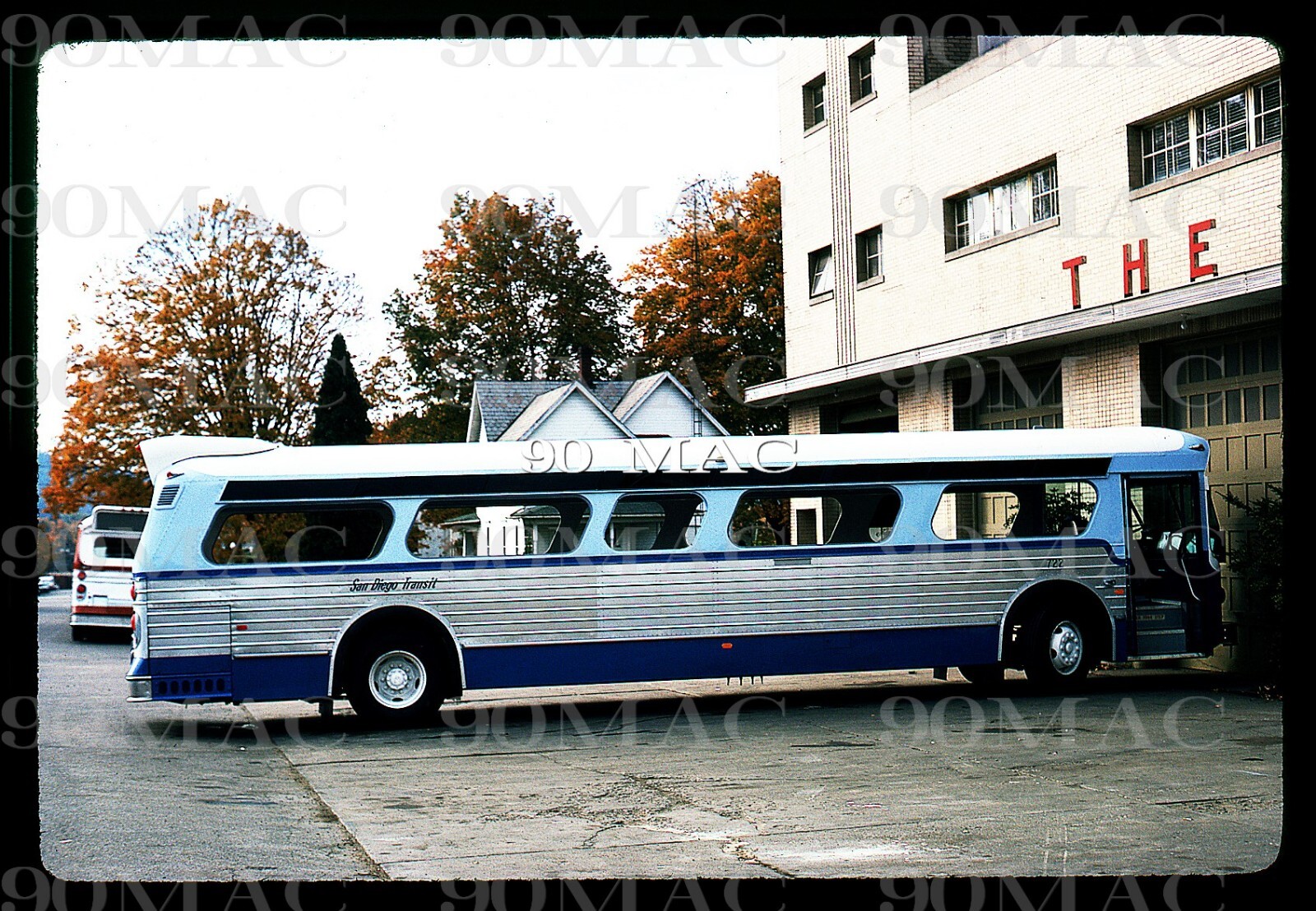 SAN DIEGO TRANSIT CORP. FLXIBLE BUS #722. San Diego (CA). Original ...