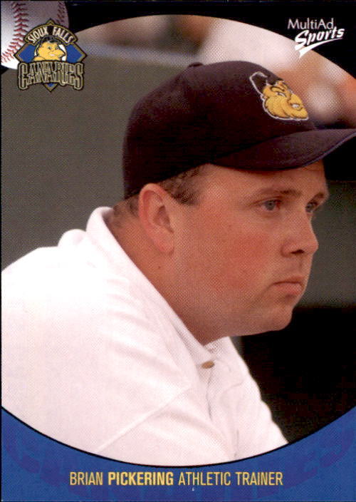 2003 Sioux Falls Canaries Multi-Ad #28 Brian Pickering Balaton ...