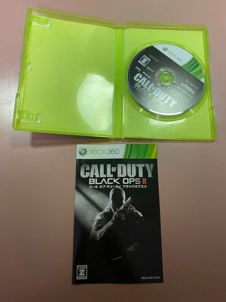 Call of Duty Black Ops II 2 CoD BO2 Import Japan Xbox 360 Japanese ver ...